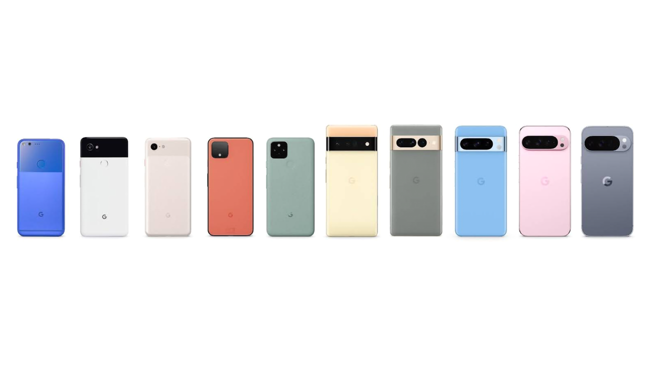 Celebrating a Decade: Google Pixel Unveils Journey Through 10 Generations