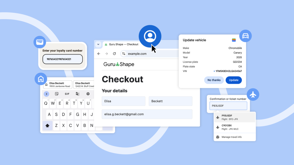 Google Chrome Enhances Autofill Features for Streamlined Form Completion