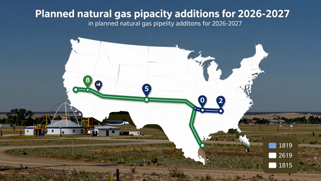 Texas Leads in Planned Natural Gas Pipeline Capacity Additions for 2026 ...