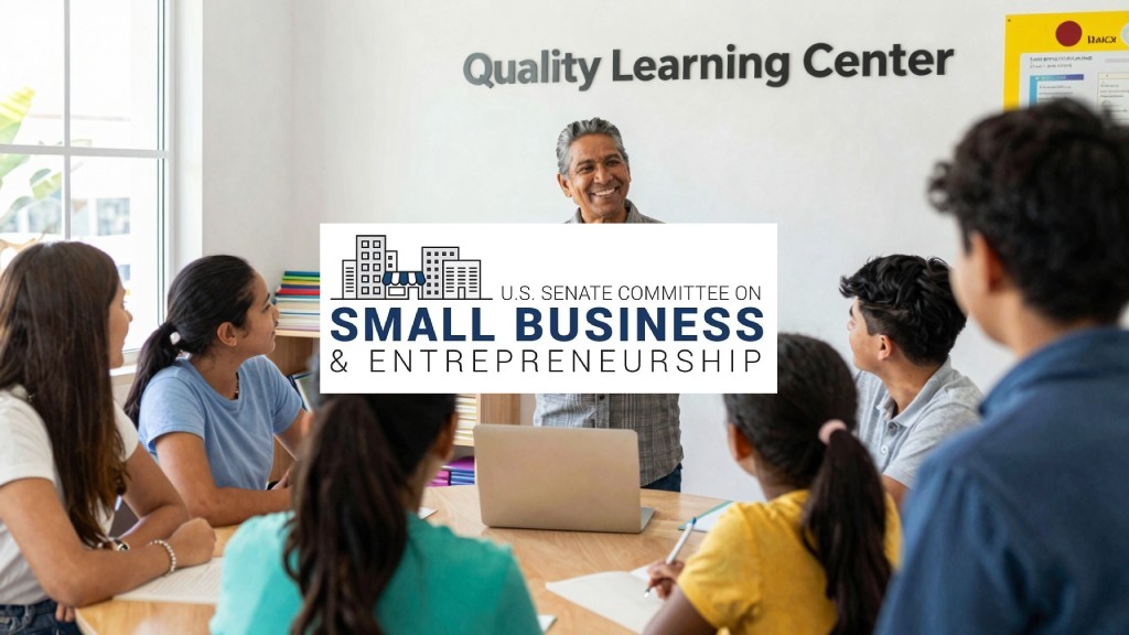 Ernst Unveils SBA Funding for Notorious Quality Learning Center